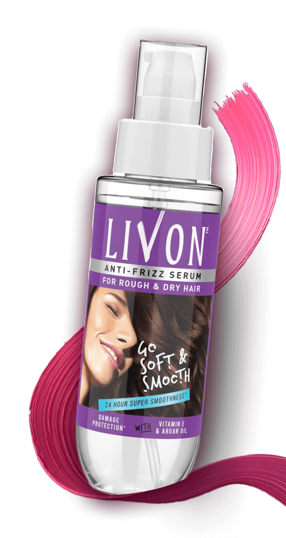 Livon Hair Serum for Women - Anti-Frizz, Styling & Heat Protection for ...