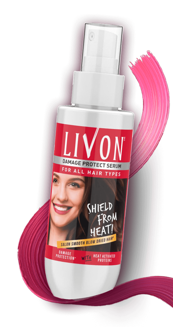 Livon Hair Serum for Women - Anti-Frizz, Styling & Heat Protection for ...