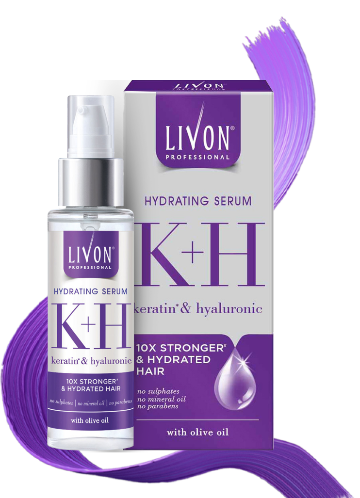 Livon Professional Hair Serum for Women - Smoothens and Hydrates Hair ...