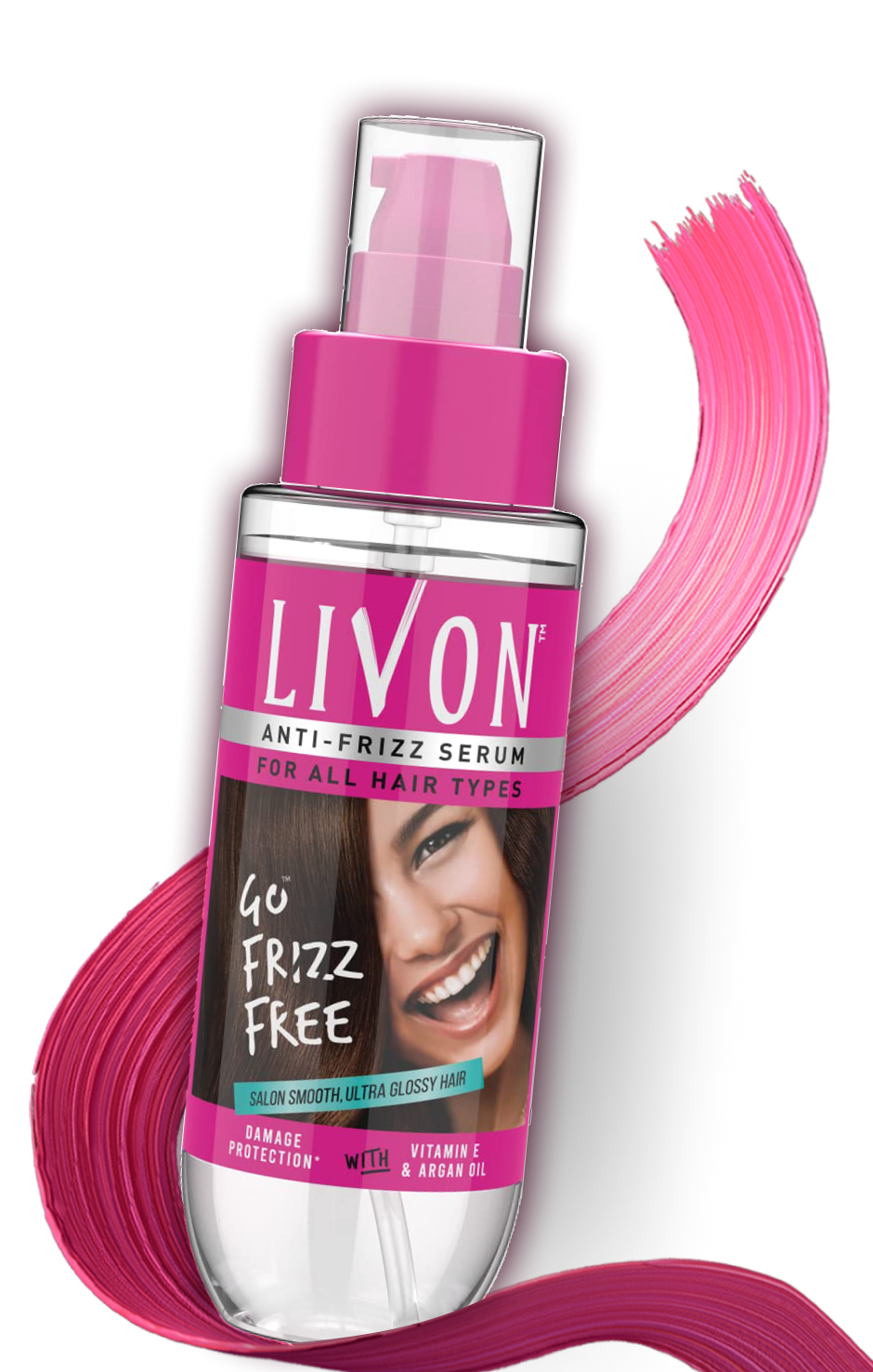 Livon Hair Serum for Women - Anti-Frizz, Styling & Heat Protection for ...