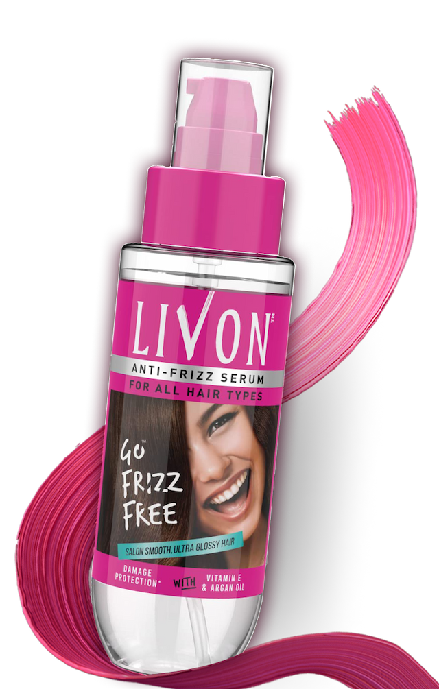 Livon Hair Serum for Women - Anti-Frizz, Styling & Heat Protection for ...