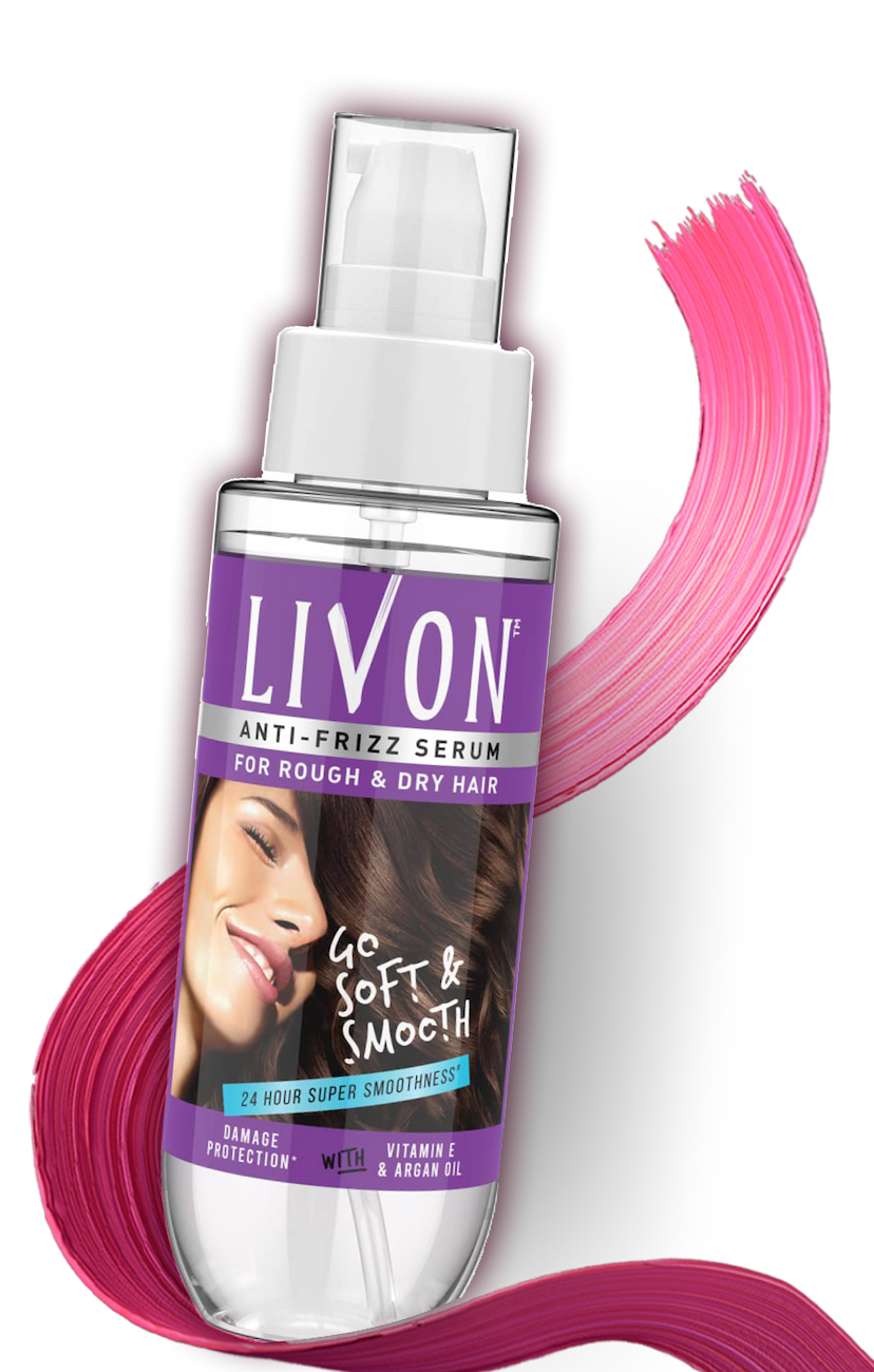 Livon Hair Serum for Women - Anti-Frizz, Styling & Heat Protection for ...
