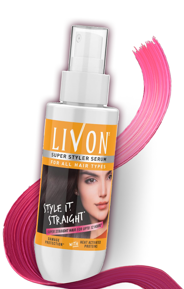 Livon Hair Serum for Women - Anti-Frizz, Styling & Heat Protection for ...